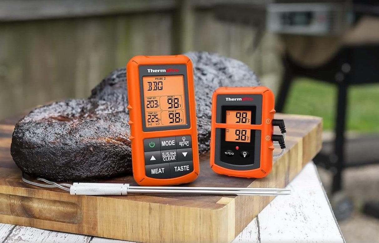 ThermoPro Dual-Probe BBQ Thermometer | 300ft Wireless Elite