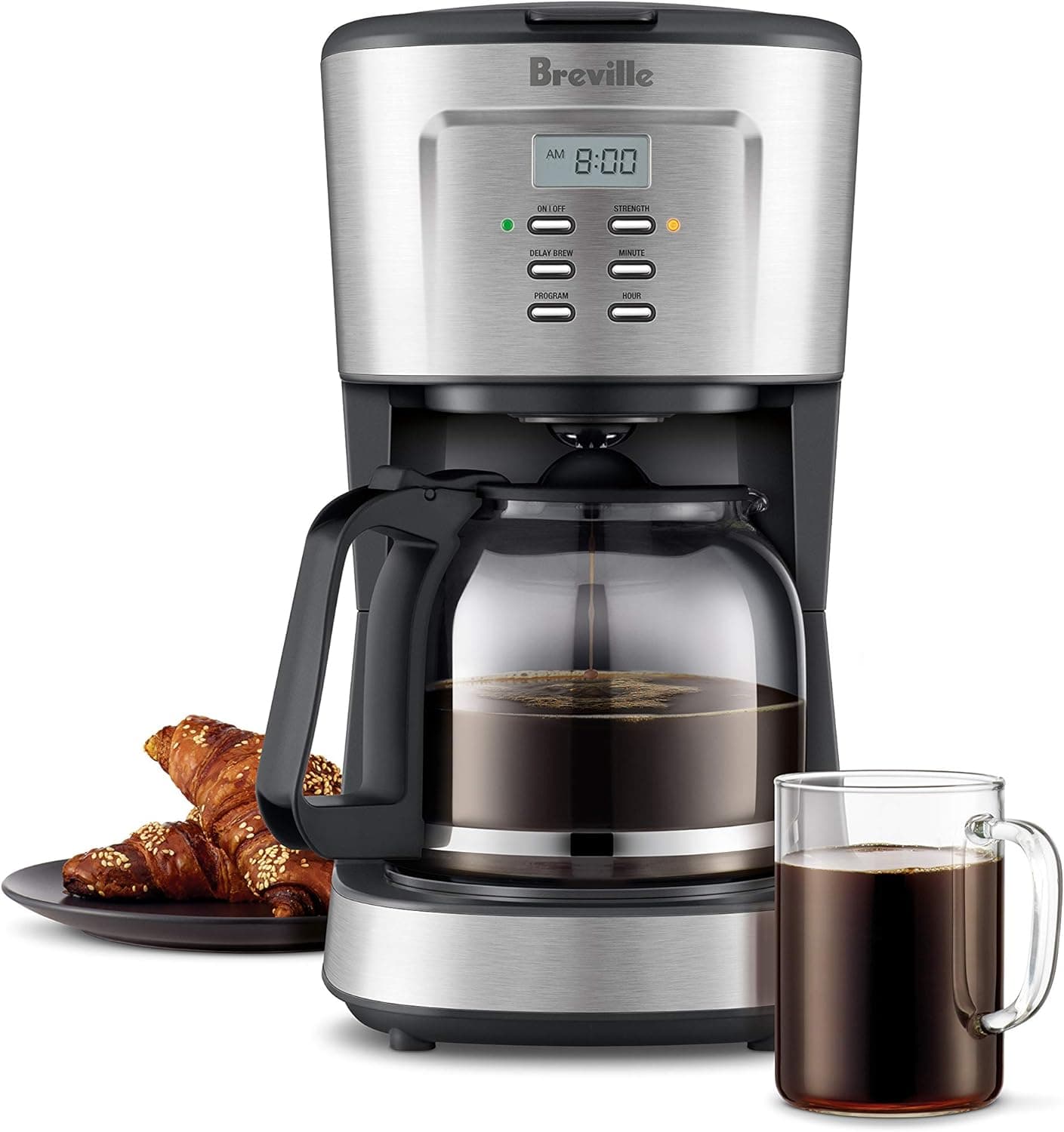 Breville 12-Cup Precision Brewer | Stainless Steel Extraction Elite