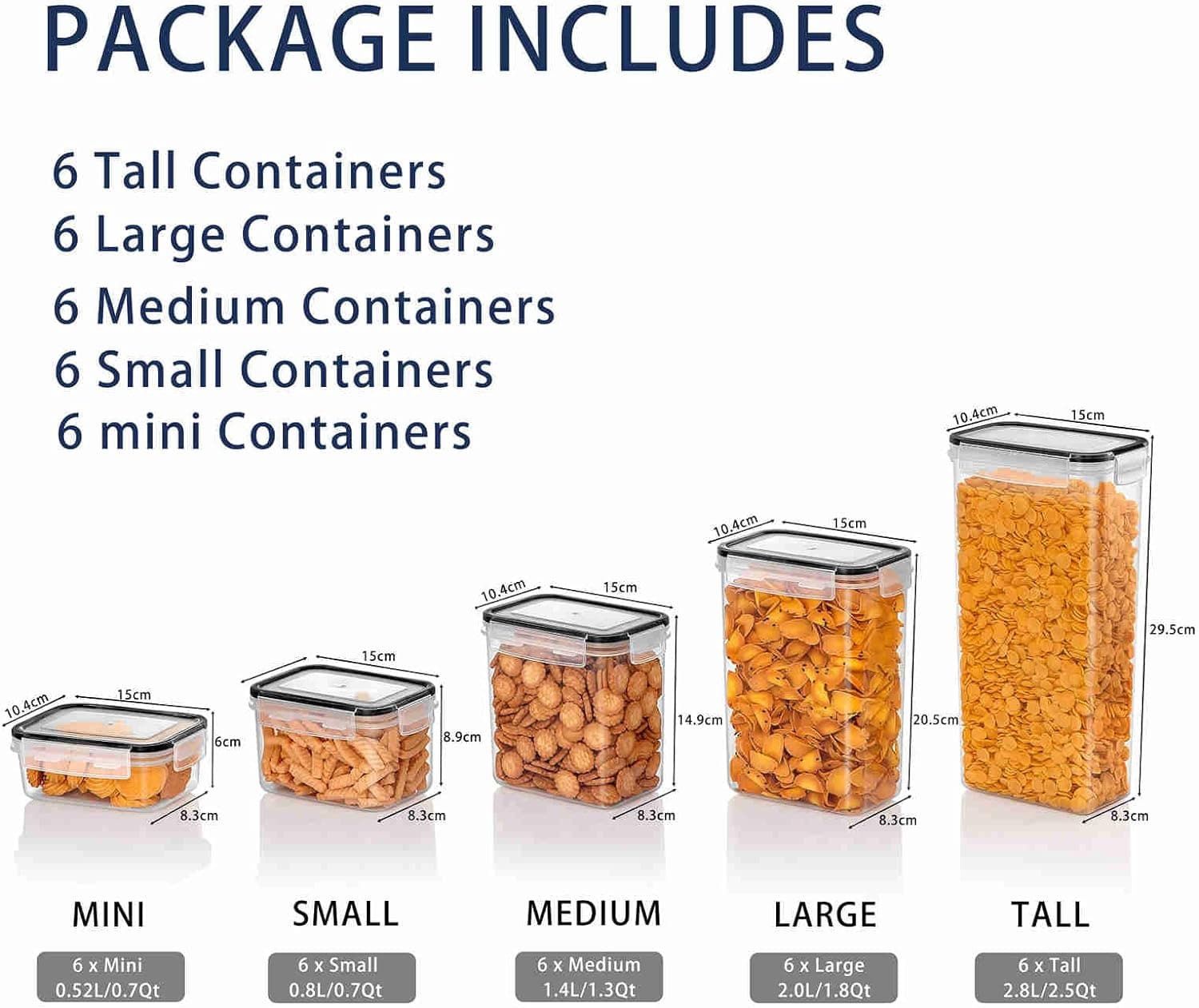 Food Storage Container Set 30 Pack – CHEF SUPPLY CO